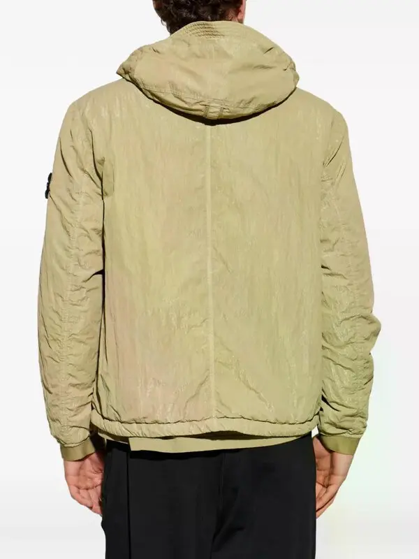 Stone Island Logo-patch Hooded Jacket