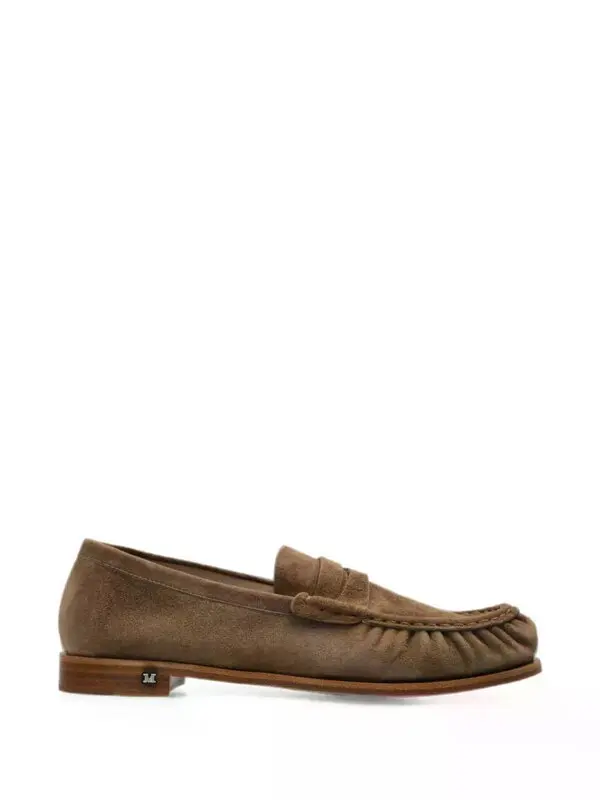 Max Mara Sponda Suede Loafers