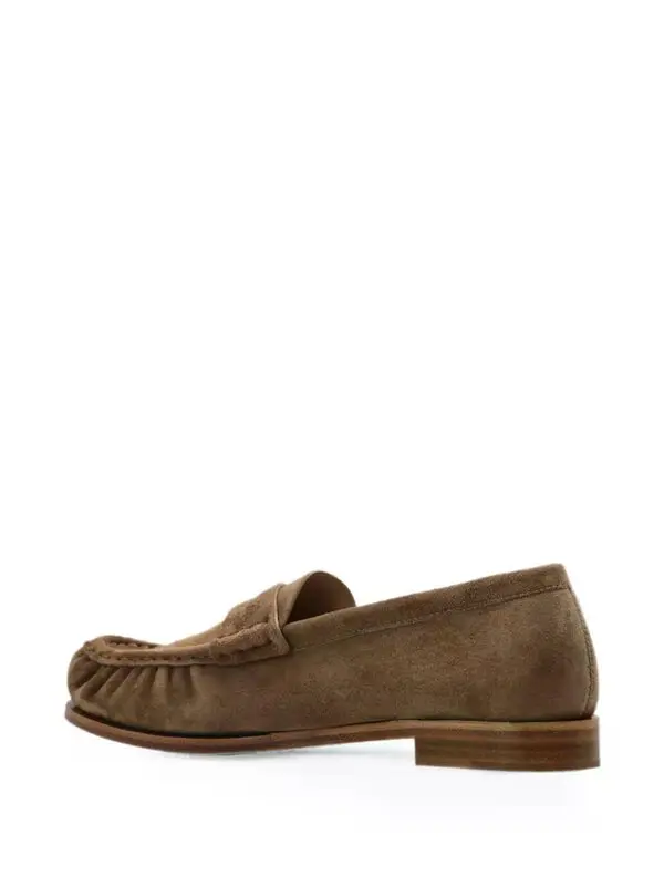 Max Mara Sponda Suede Loafers