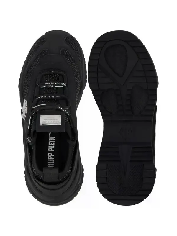 Philipp Plein Predator Low-top Strass Sneakers