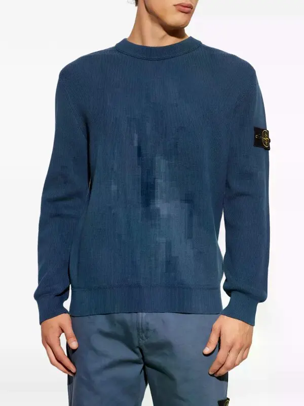 Stone Island Crewneck Sweater - Blue