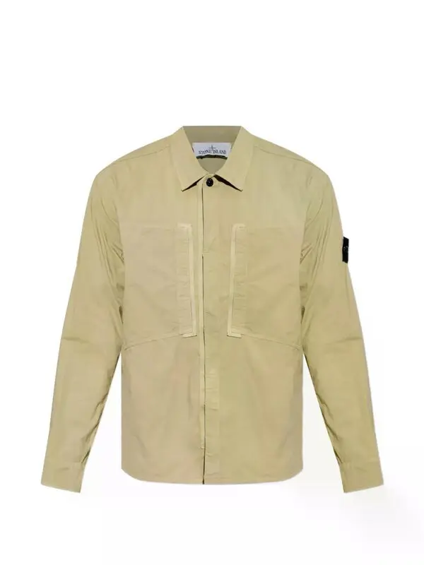 Stone Island Mercerised Ripstop Jacket - Neutrals