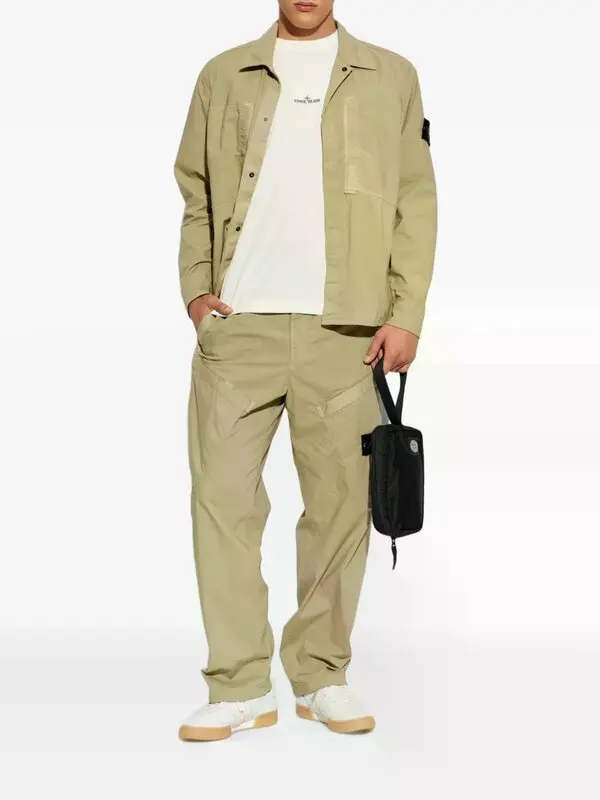 Stone Island Mercerised Ripstop Jacket - Neutrals