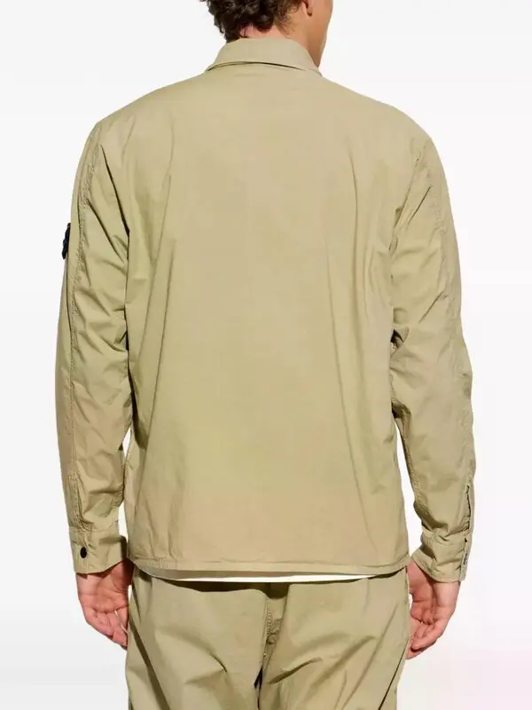 Stone Island Mercerised Ripstop Jacket - Neutrals