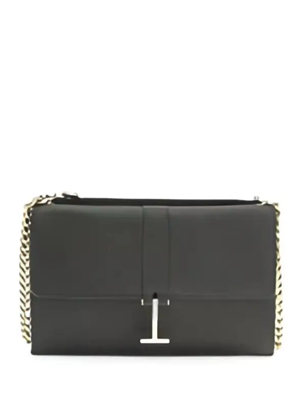 TOM FORD T-clasp Chain Shoulder Bag - Black