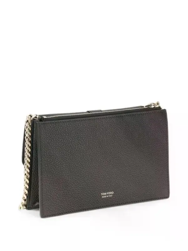 TOM FORD T-clasp Chain Shoulder Bag - Black