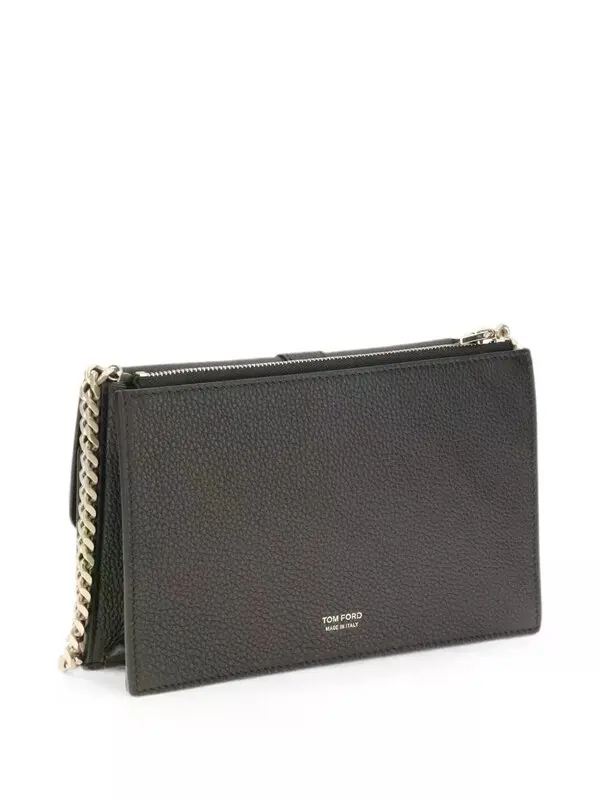 TOM FORD T-clasp Chain Shoulder Bag - Black