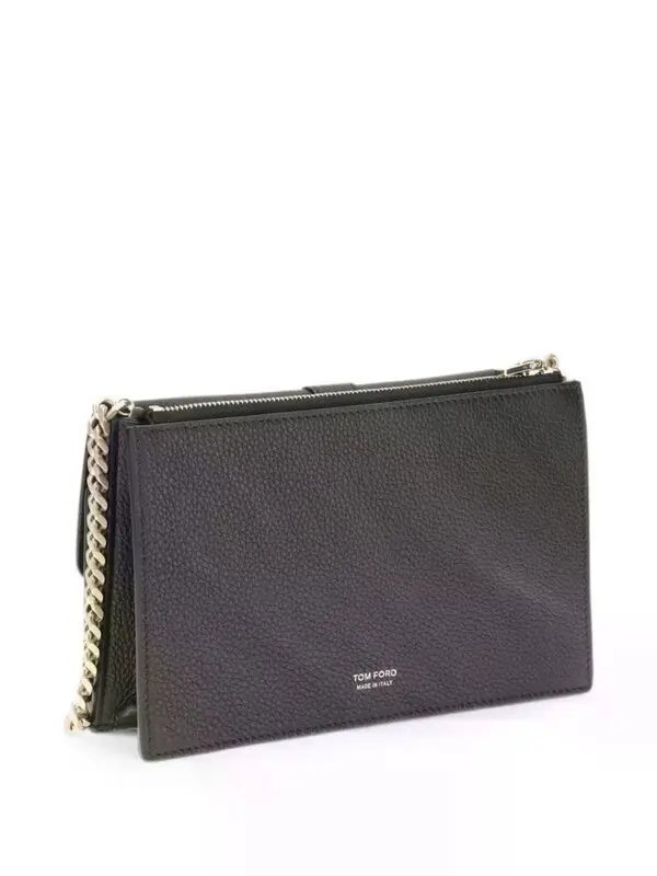 TOM FORD T-clasp Chain Shoulder Bag - Black