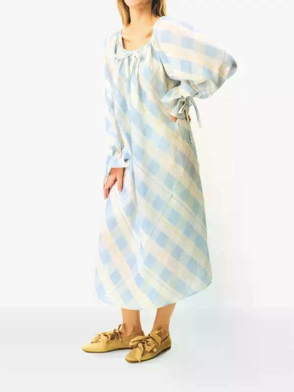 Sleeper Cha-cha Ruffled Midi Dress