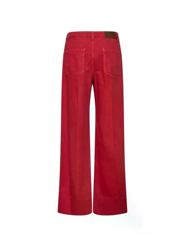 Brunello Cucinelli Monili Embroidered Flare Jeans