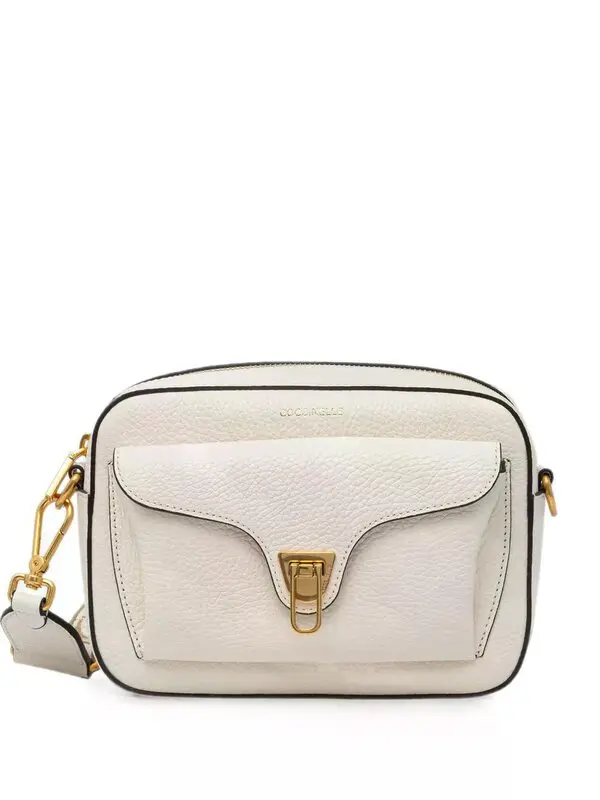 COCCINELLE Pebbled-leather Crossbody Bag