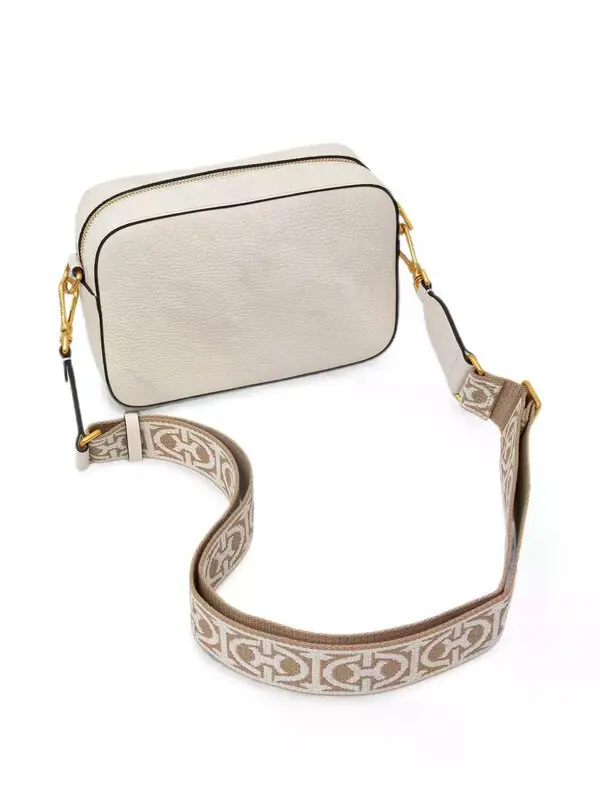 COCCINELLE Pebbled-leather Crossbody Bag