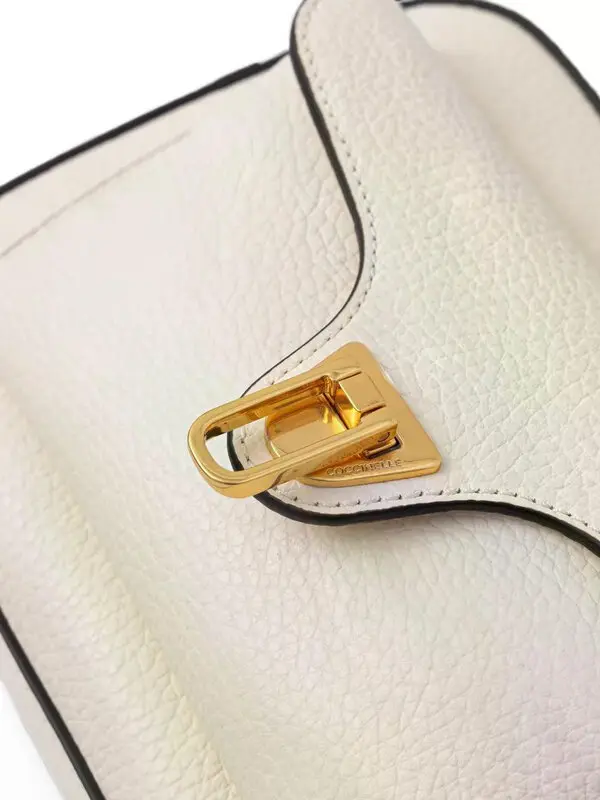 COCCINELLE Pebbled-leather Crossbody Bag
