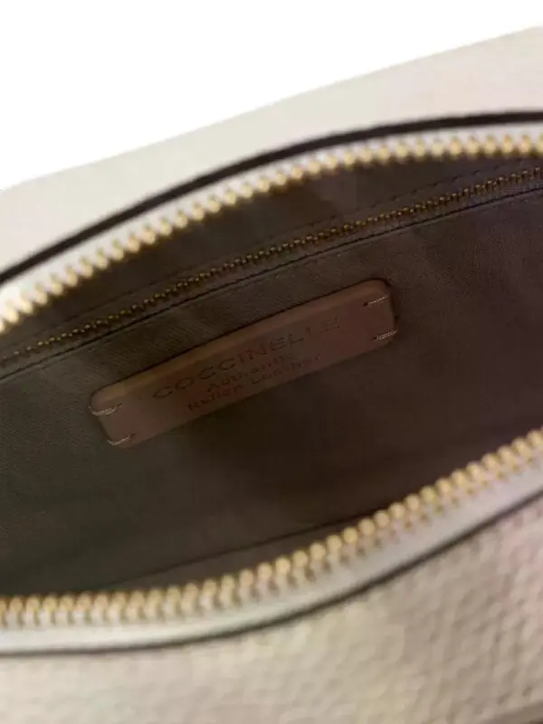 COCCINELLE Pebbled-leather Crossbody Bag