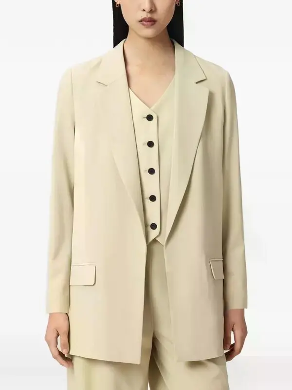 ALLSAINTS Single-breasted Notched-lapel Blazer