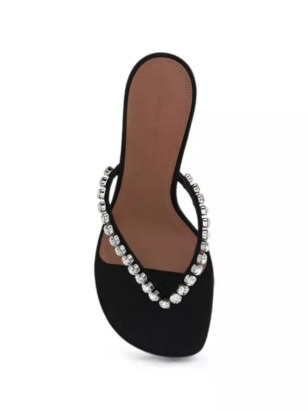 Amina Muaddi Gigi Crystal-embellished Sandals