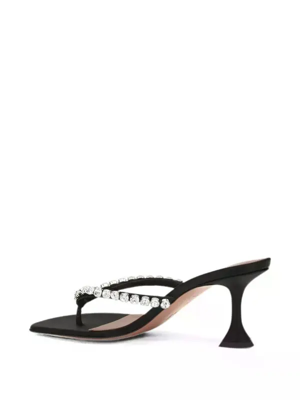 Amina Muaddi Gigi Crystal-embellished Sandals