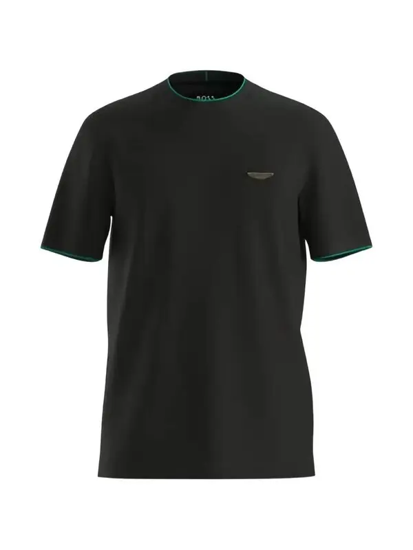 BOSS Logo-plaque Tipped T-shirt