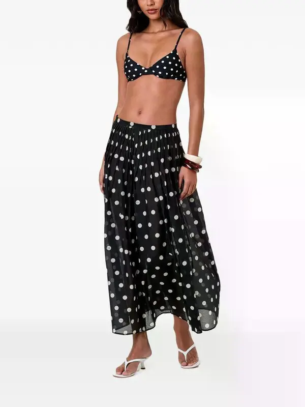 NICHOLAS Marit Midi Skirt - Black