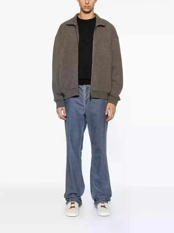 Kiton Wool Crew Neck Sweater