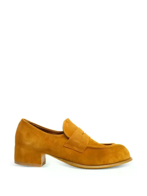 ÉPICE Suede Penny Ballet Flats