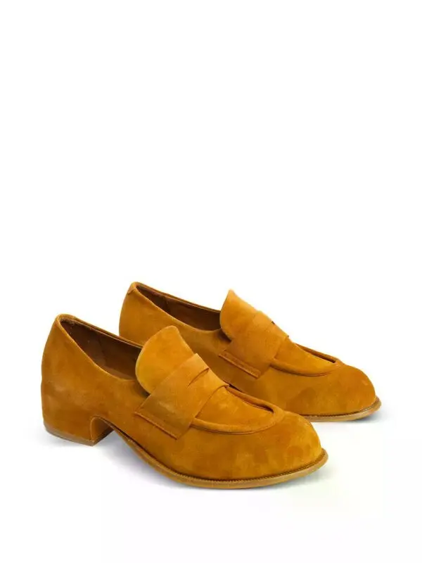 ÉPICE Suede Penny Ballet Flats