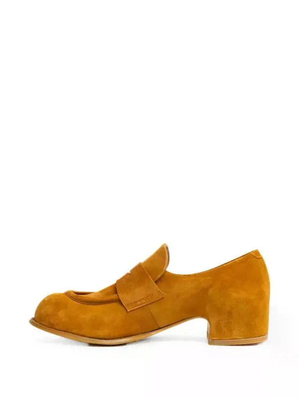 ÉPICE Suede Penny Ballet Flats