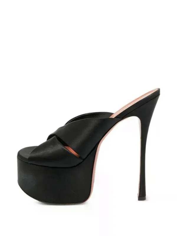 Amina Muaddi Dalida Platform Sandals