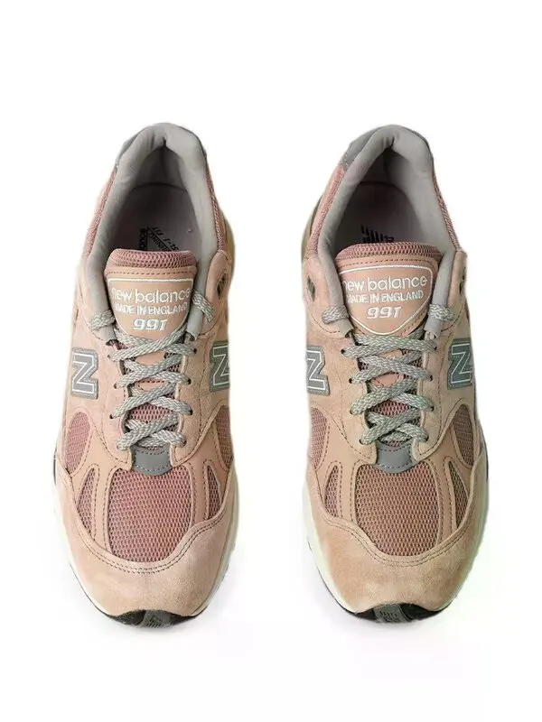 NEW BALANCE Suede-panel Sneakers - Pink