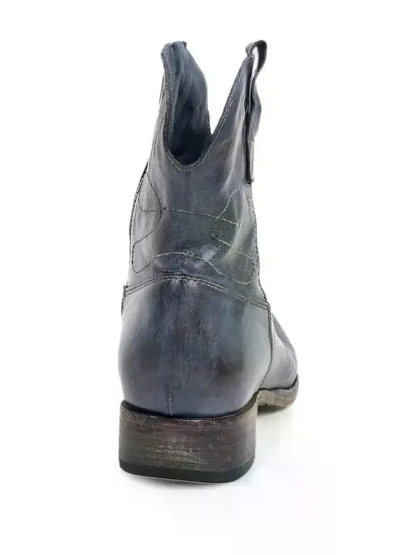 SHOTO Western-style Panelled Boots
