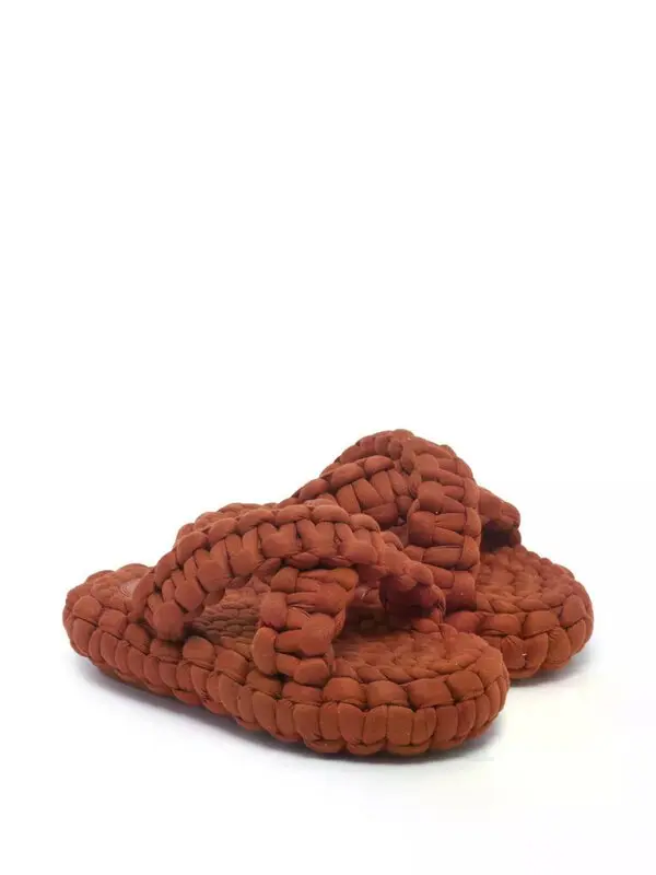 Chloé Kamy Braided Platform Sandals