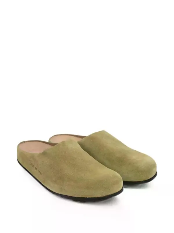 COMMON PROJECTS Suede Slip-on Mules