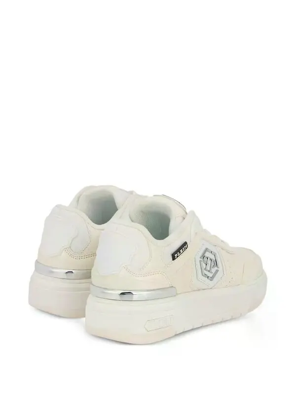 Philipp Plein Sk8r Crocodile-effect Sneakers