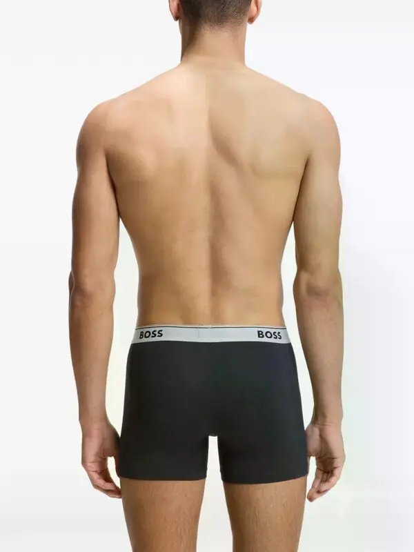 BOSS Logo-waistband Boxers - Blue