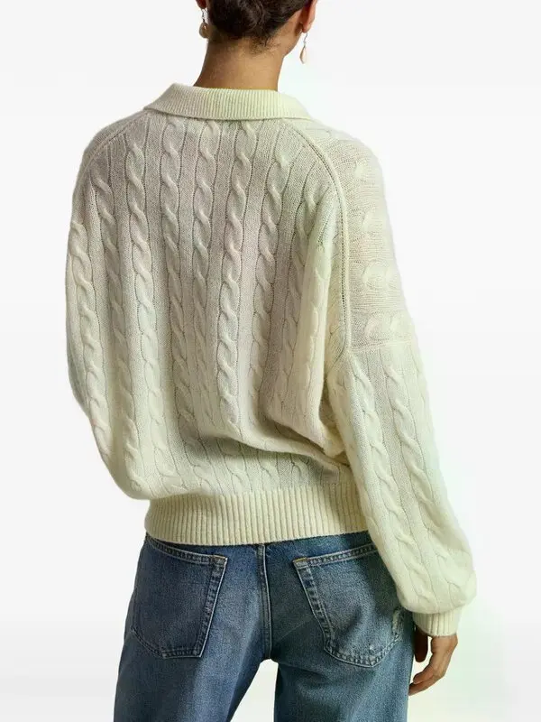Polo Ralph Lauren Cable Knit Polo Sweater