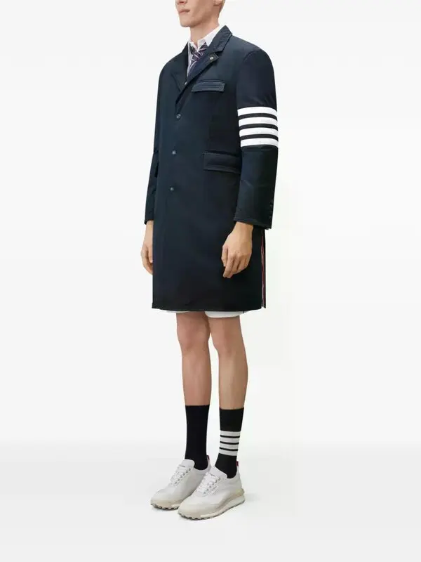Thom Browne 4-bar Down-filled Overcoat