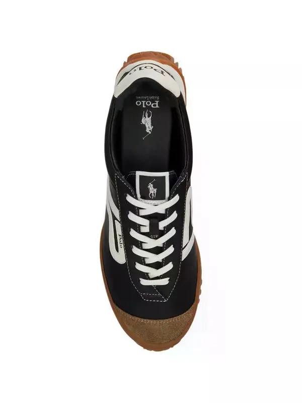 Polo Ralph Lauren Panelled Leather Sneakers