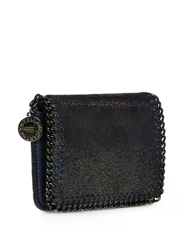 Stella McCartney Falabella Chain-trim Wallet - Blue