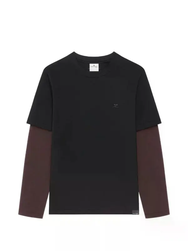 COURREGES Ac Double-sleeve T-shirt