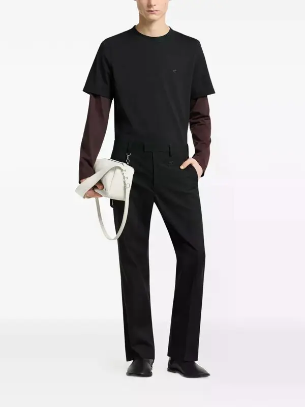 COURREGES Ac Double-sleeve T-shirt