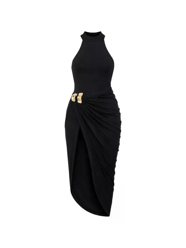 Cult Gaia Sutton Hardware-detail Ruched Midi Dress