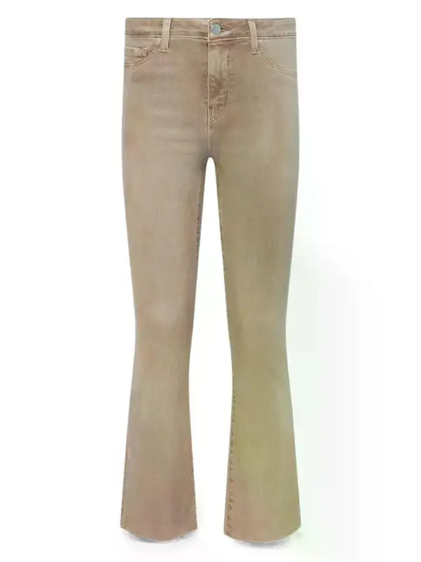 L'Agence Kendra Coated Jeans