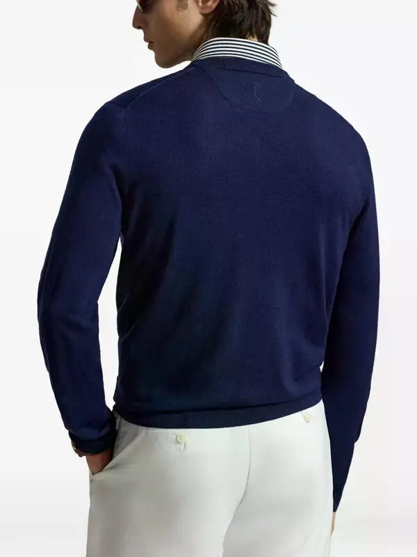 Rlx Ralph Lauren V-neck Wool Sweater
