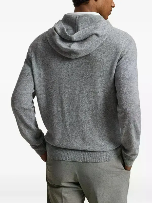 Rlx Ralph Lauren Cashmere Hoodie - Grey