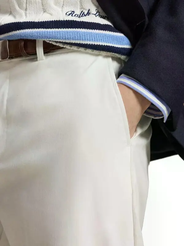Polo Ralph Lauren Wimbledon Twill Trousers - White