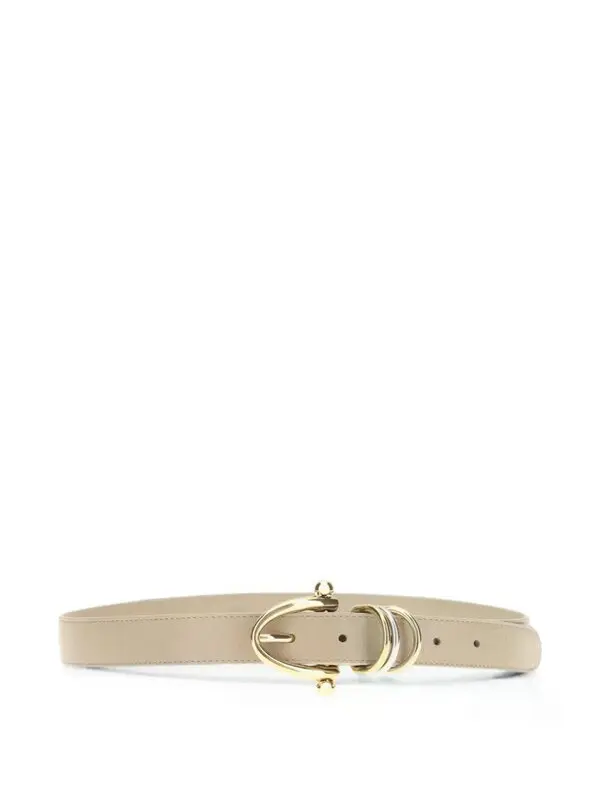 Chloé Buckle-fastening Leather Belt - Neutrals
