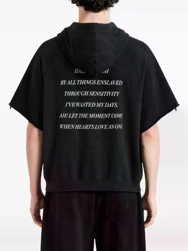 Balenciaga Graphic Print Hoodie