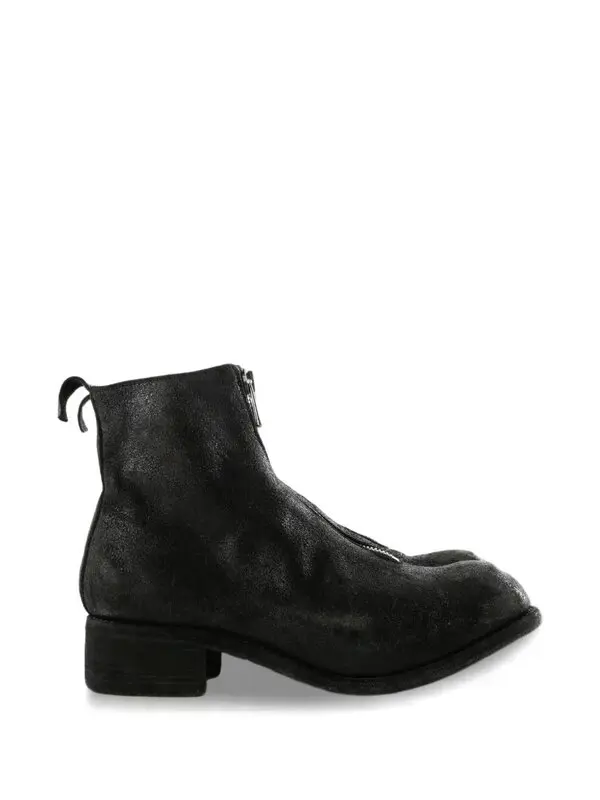 Guidi Pl1 Front-zip Ankle Boots