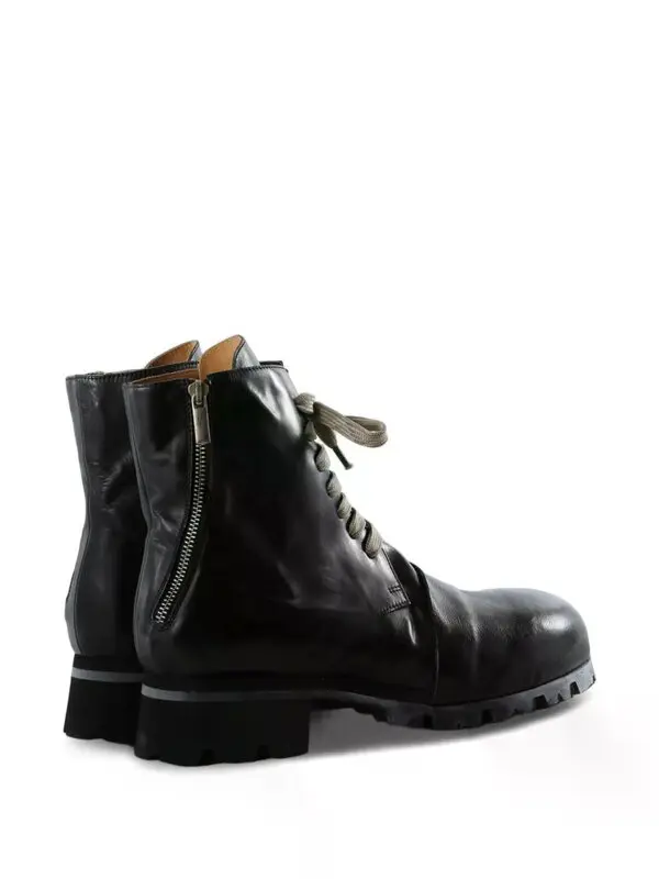 Givenchy Logo-embossed Leather Boots