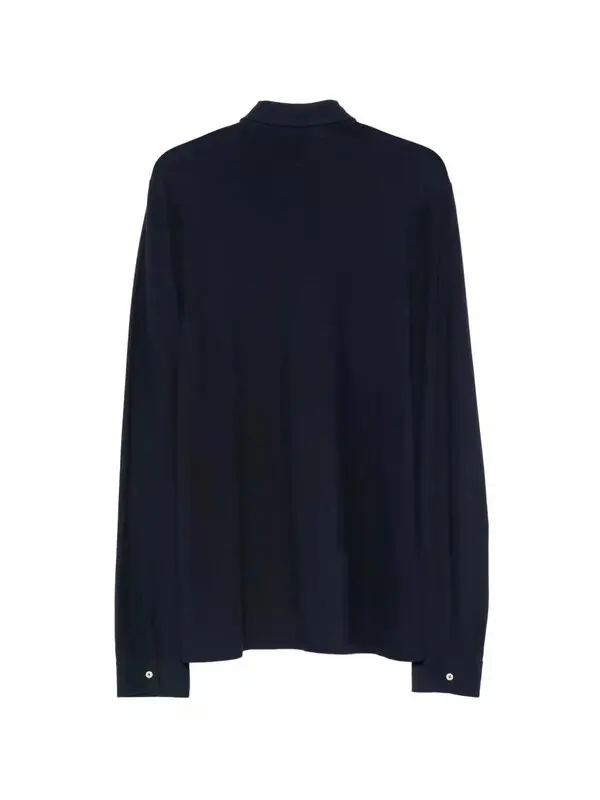 GRAN SASSO Long-sleeve Polo Shirt